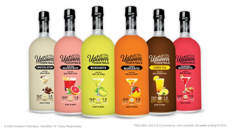 Uptown Wine Cocktails Progressive Grocer